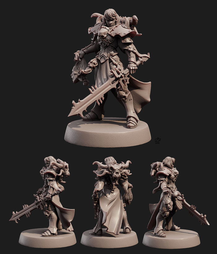 Иллюстрация СЕСТРИЦА-К в стиле 3d, cg, game dev | Illustrators.ru