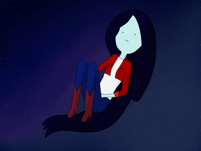 Иллюстрация Marselin the vampire queen в стиле 2d, компьютерная