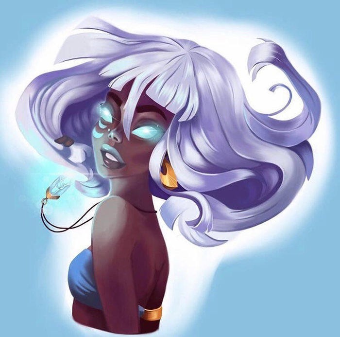 Иллюстрация арт в procreate в стиле 2d | Illustrators.ru