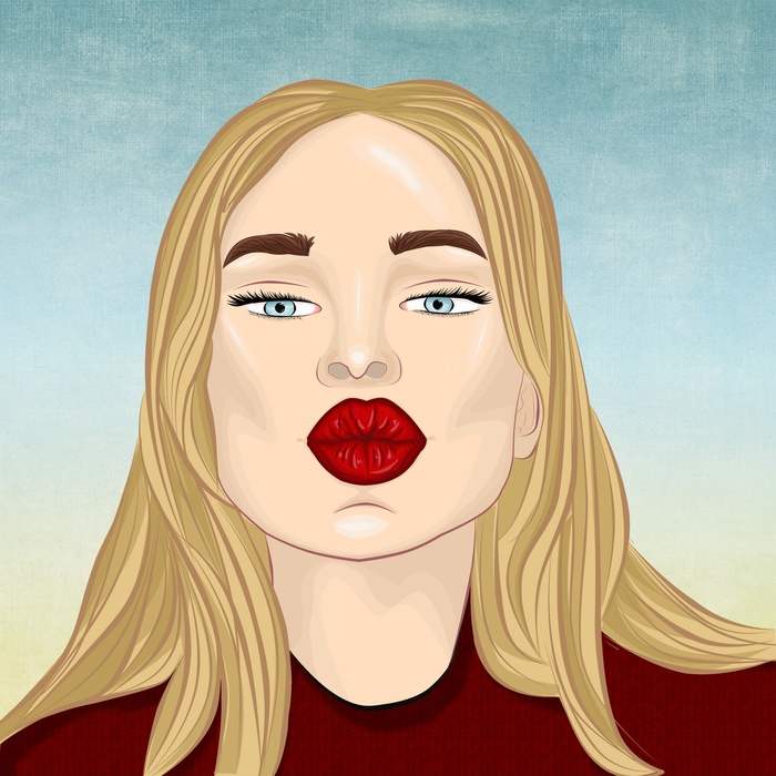 Иллюстрация Поцелуй | Illustrators.ru