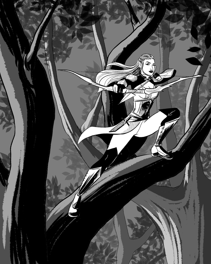 Иллюстрация Elf | Illustrators.ru