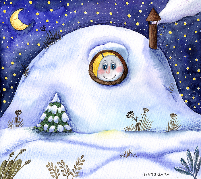 Иллюстрация Букашка 5 в стиле графика | Illustrators.ru