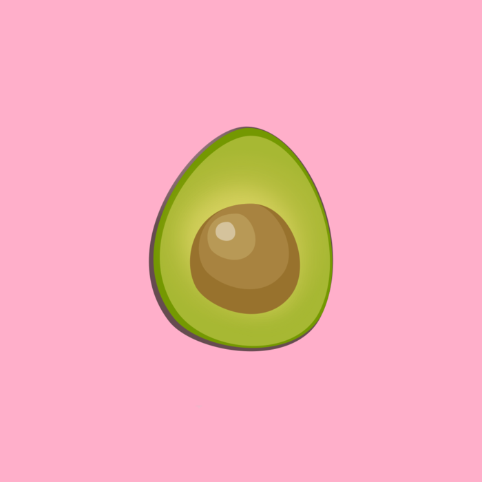 Иллюстрация Avocado в стиле 2d | Illustrators.ru