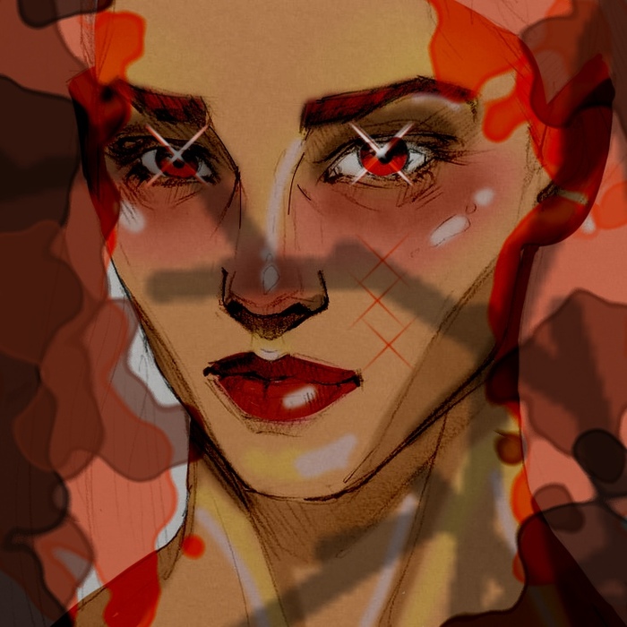 Иллюстрация Война красного | Illustrators.ru