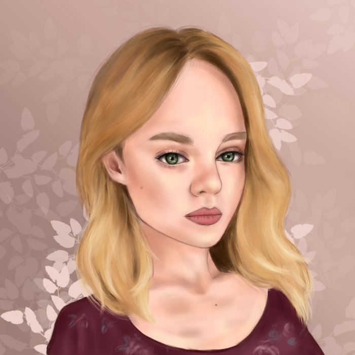 Иллюстрация Девушка в стиле 2d, 3d | Illustrators.ru