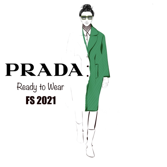 Иллюстрация PRADA | Illustrators.ru