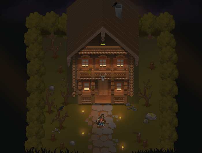 Иллюстрация House в стиле 2d, game dev | Illustrators.ru