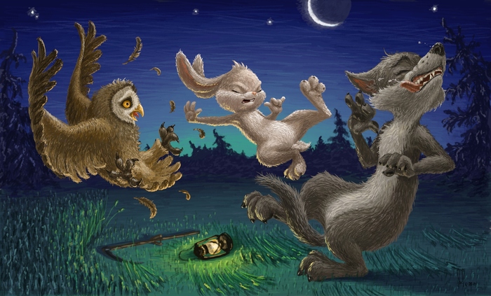 Иллюстрация Трын-трава! | Illustrators.ru