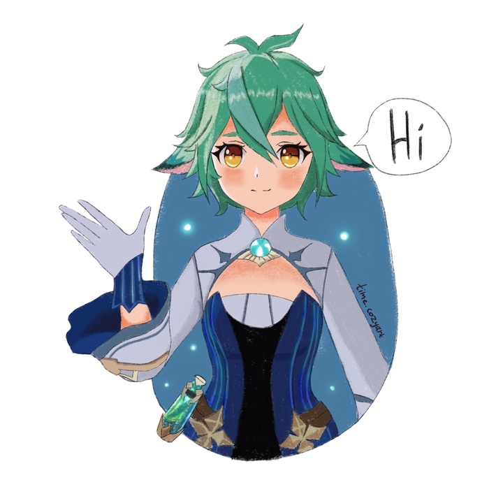 Иллюстрация Saharoza в стиле 2d, cg, game dev | Illustrators.ru