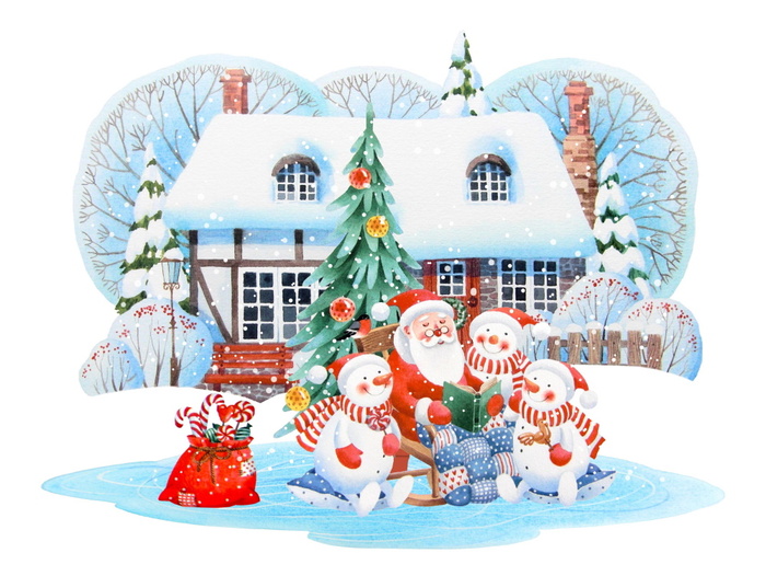 Иллюстрация С Новым годом! Новогодние истории. Какая интересная