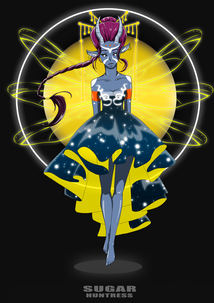 Иллюстрация fairy or demon? | Illustrators.ru