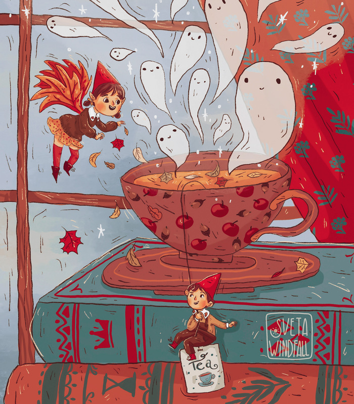 Иллюстрация Elves of Autumn | Illustrators.ru