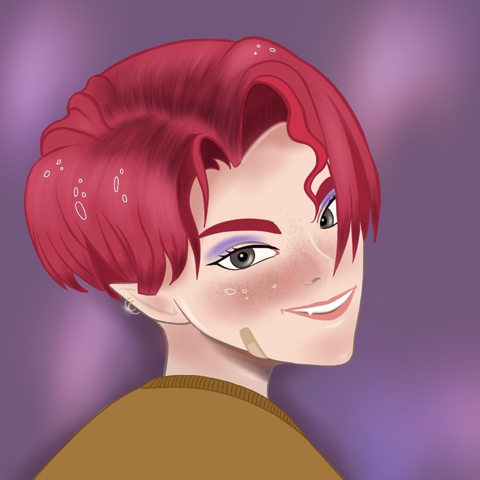 Иллюстрация Procreate art в стиле 2d | Illustrators.ru