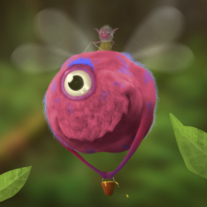 Иллюстрация Fantasy Bug 1 A в стиле 2d | Illustrators.ru