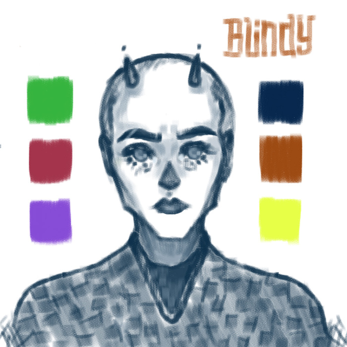 Иллюстрация blindy в стиле 2d, комикс, персонажи | Illustrators.ru