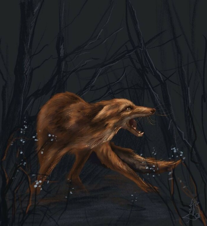 Иллюстрация FireFox в стиле 2d | Illustrators.ru