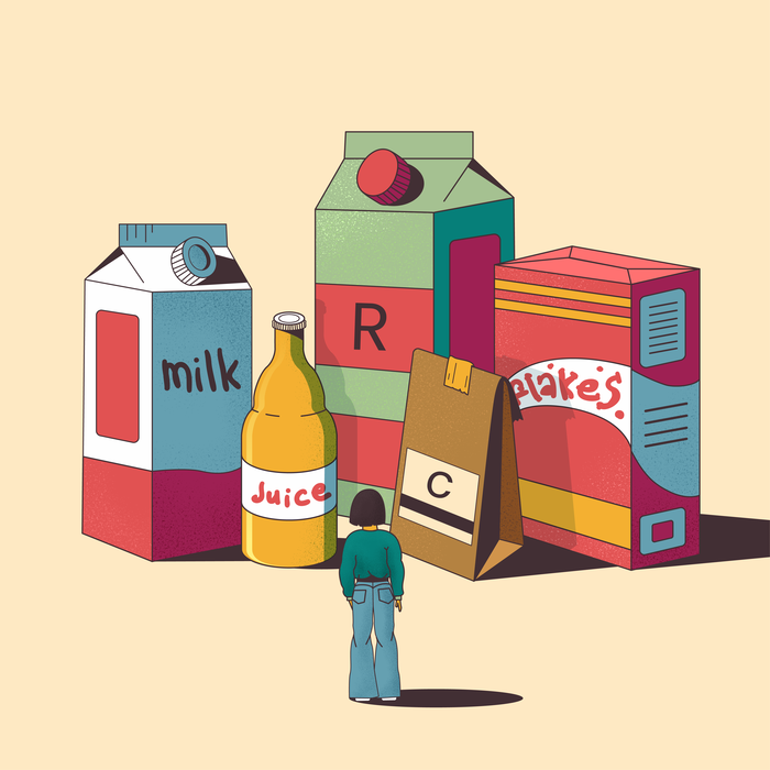 Иллюстрация large food в стиле 2d | Illustrators.ru