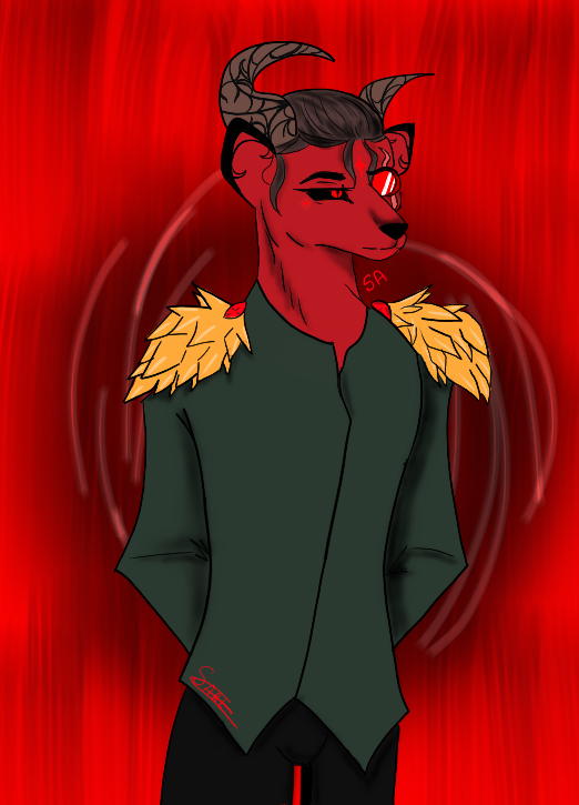 Иллюстрация furry в стиле 2d | Illustrators.ru