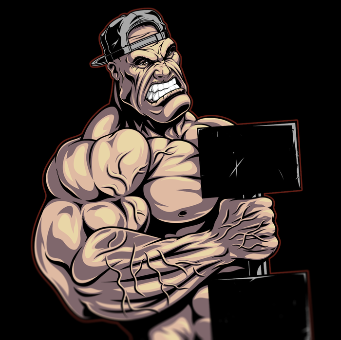 Иллюстрация Lift Ugly в стиле 2d, анимационный, персонажи