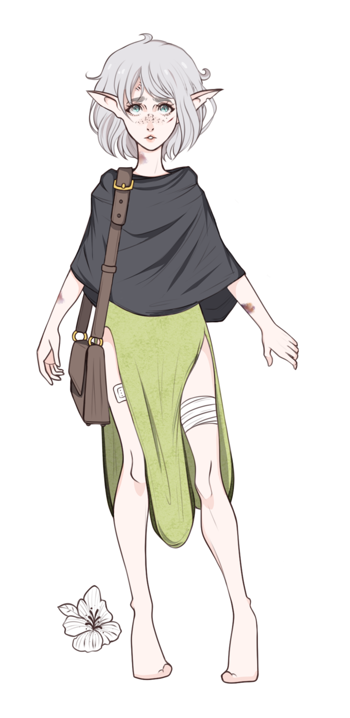 Иллюстрация Оригинальный персонаж Авори в стиле персонажи