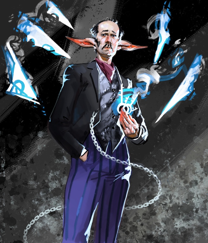 Иллюстрация Magical butler в стиле персонажи | Illustrators.ru