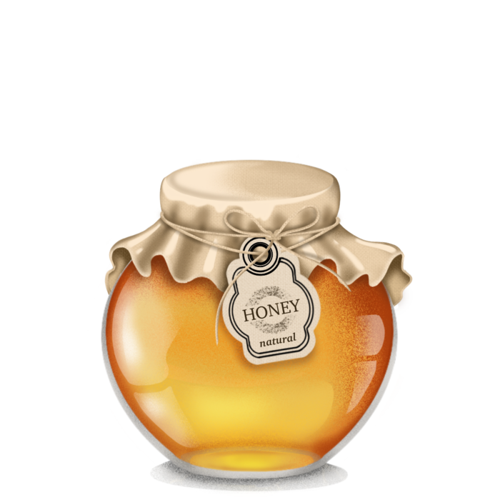 Иллюстрация Honey 🍯 в стиле 2d | Illustrators.ru