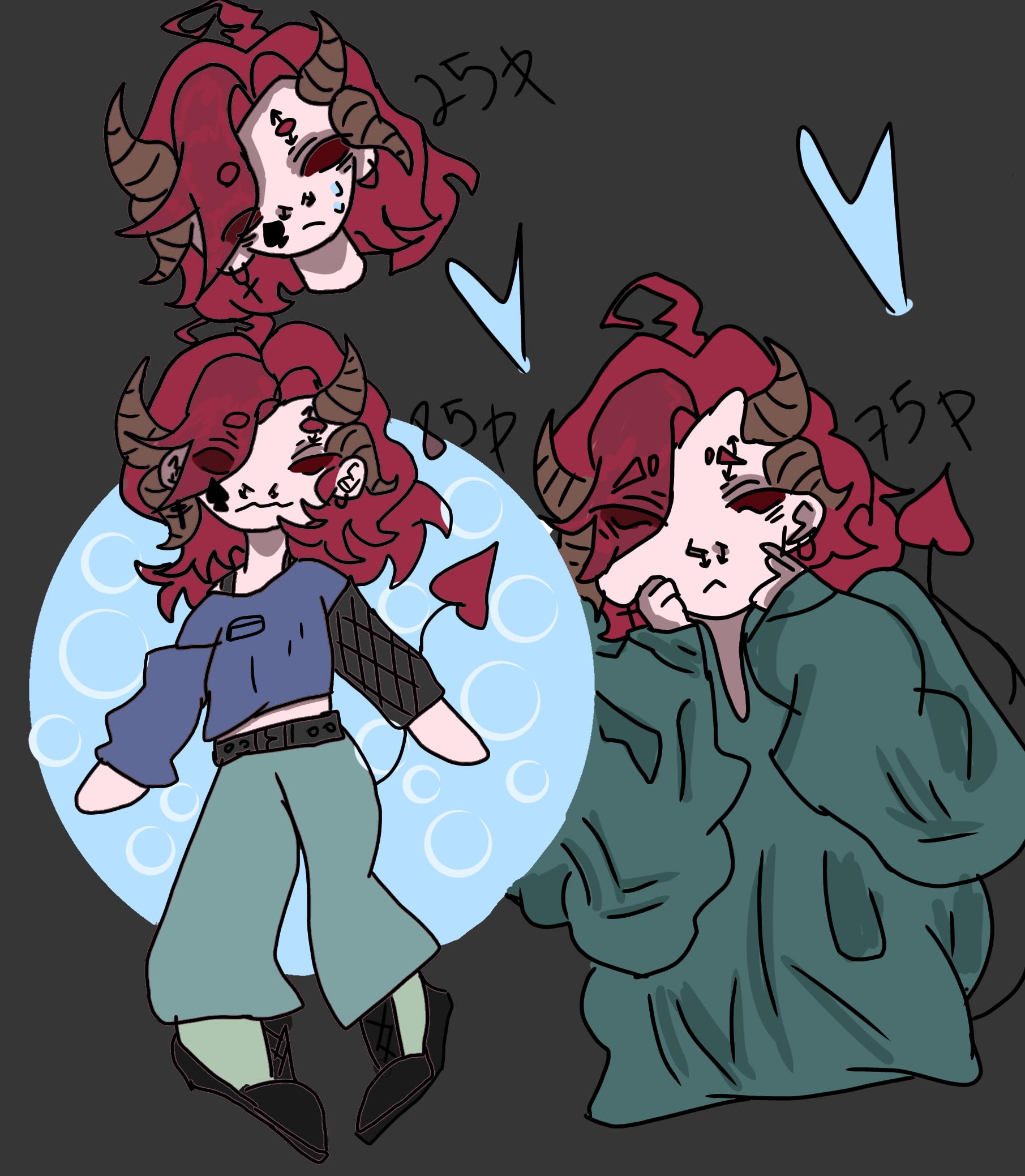 Иллюстрация Эмпуса :3 | Illustrators.ru