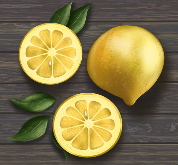 Иллюстрация Lemon 🍋 в стиле 2d, графика, компьютерная графика