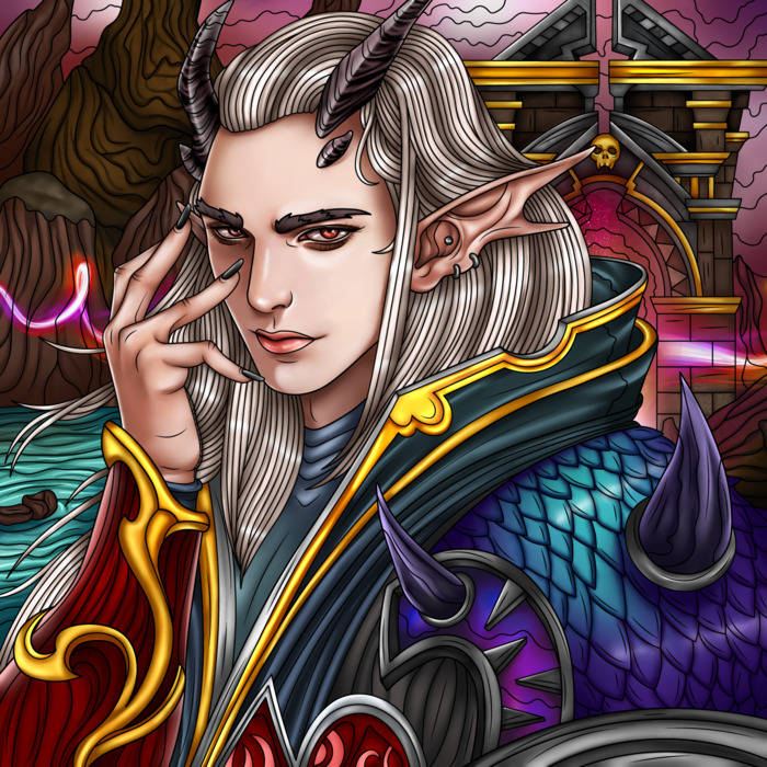 Иллюстрация Demon в стиле 2d | Illustrators.ru