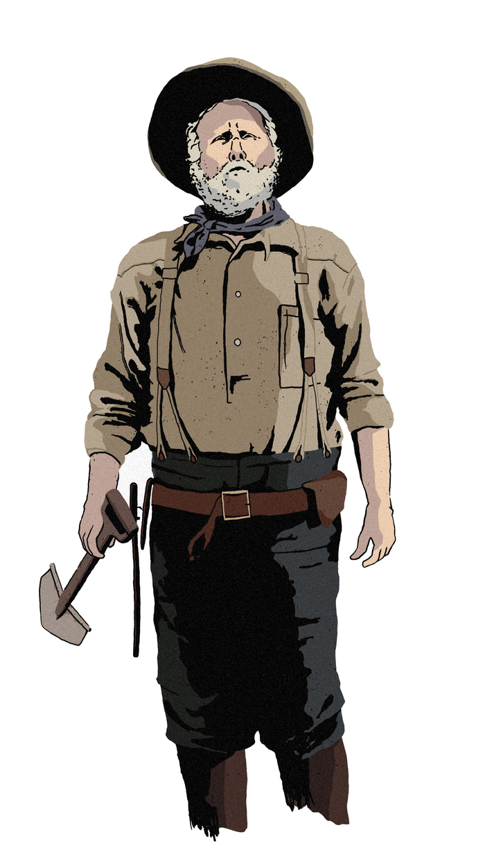 Иллюстрация "Hello, Mr. Pocket!" в стиле персонажи