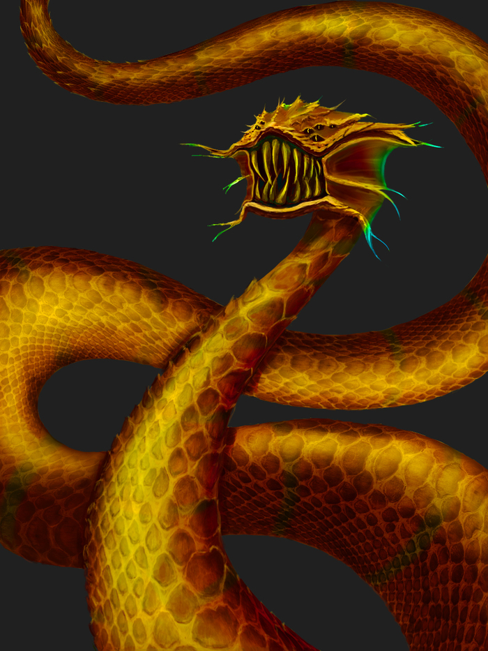 Иллюстрация монстры- моя тема в стиле game dev | Illustrators.ru