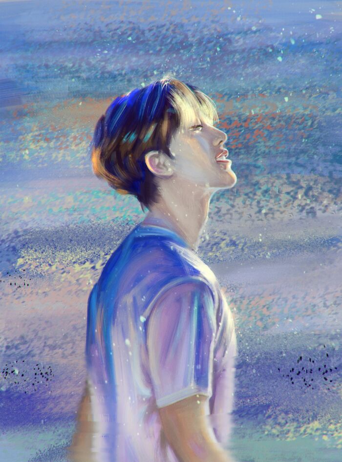 Иллюстрация Art в стиле 2d, cg, компьютерная графика