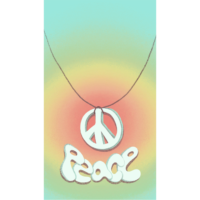 Иллюстрация Иллюстрация "Peace" в стиле 2d, графика,