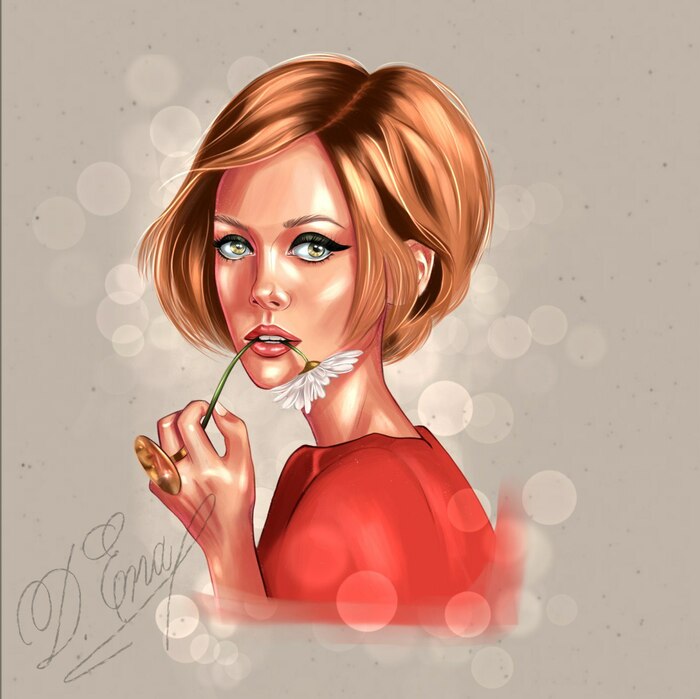 Иллюстрация Тифани | Illustrators.ru