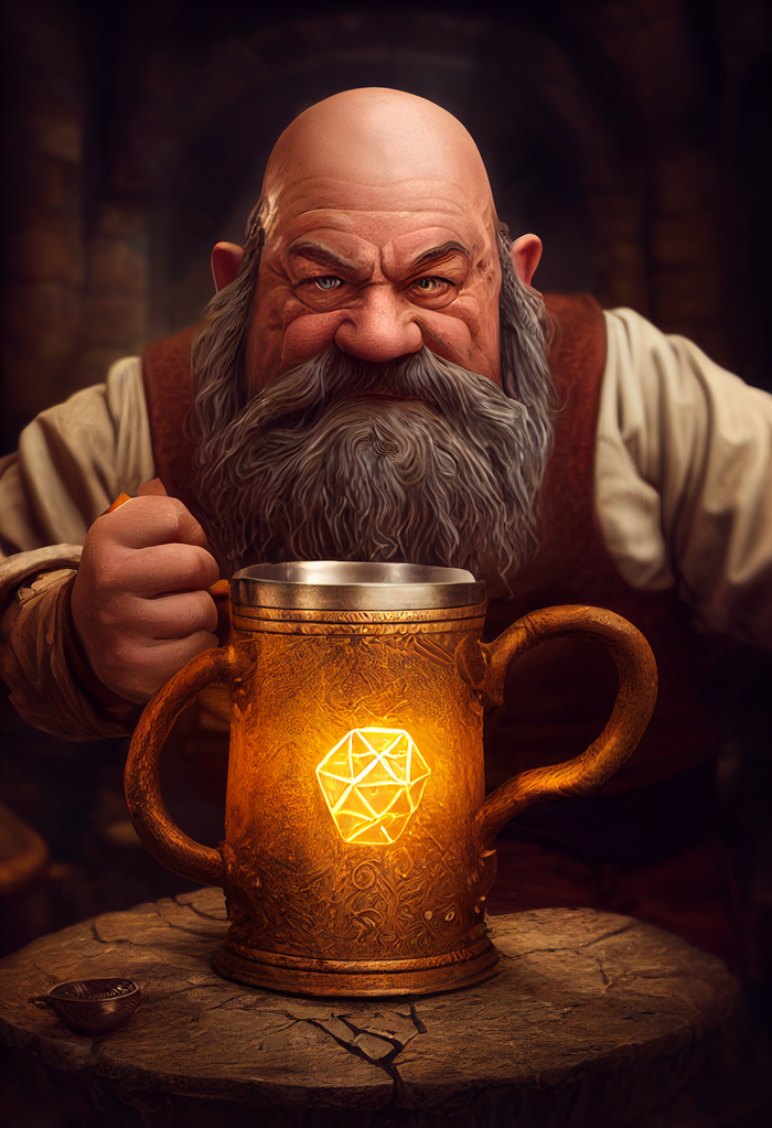 Иллюстрация Beerman в стиле анимационный | Illustrators.ru