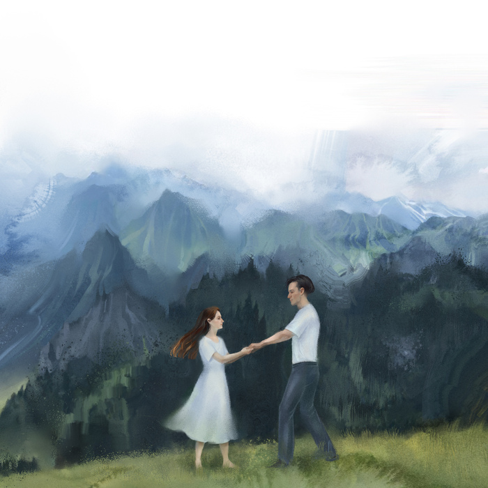 Иллюстрация postcard в стиле 2d | Illustrators.ru