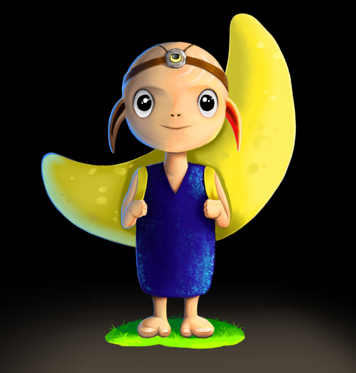 Иллюстрация Пуа в стиле 2d, game dev, детский | Illustrators.ru