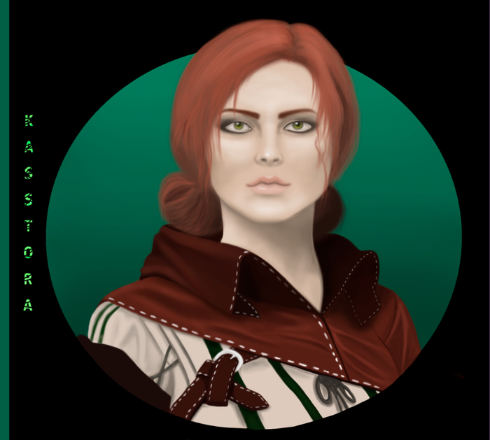 Иллюстрация Triss Merigold | Witcher | Illustrators.ru