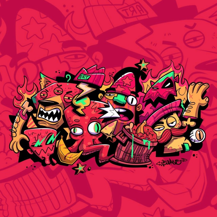 Иллюстрация monster illustration 3 в стиле 2d | Illustrators.ru