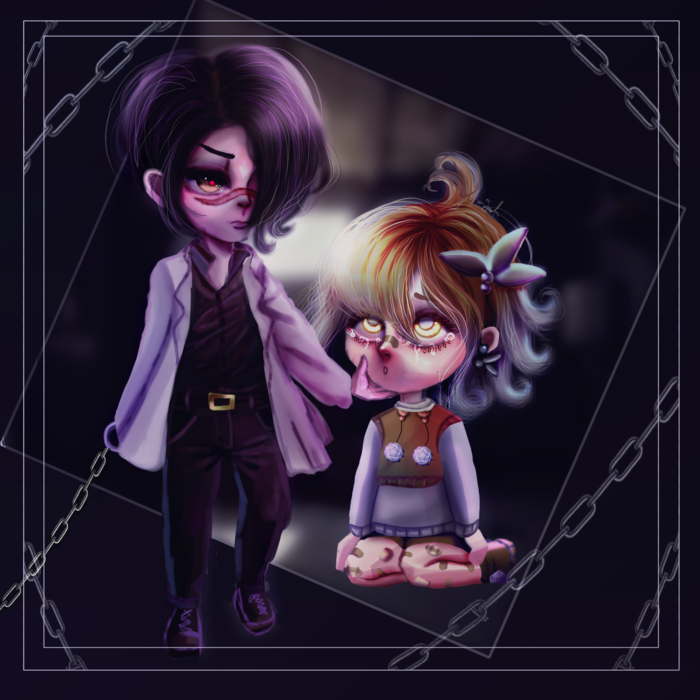 Иллюстрация Комишен в стиле 2d, персонажи | Illustrators.ru