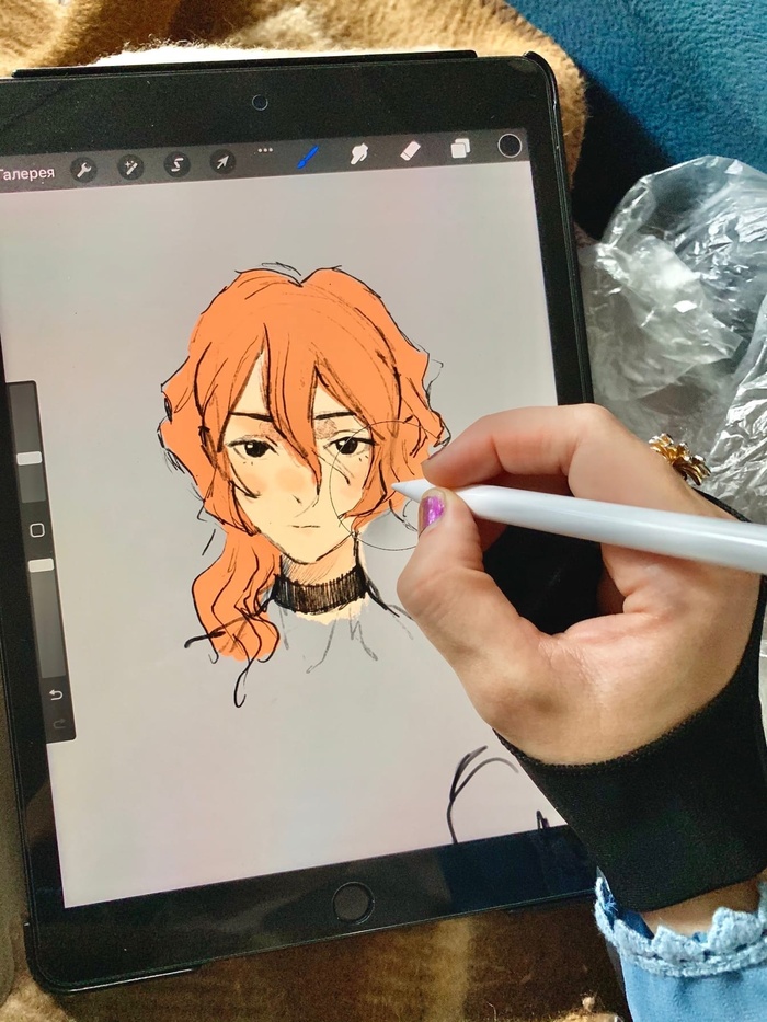 Иллюстрация Procreate набросок | Illustrators.ru