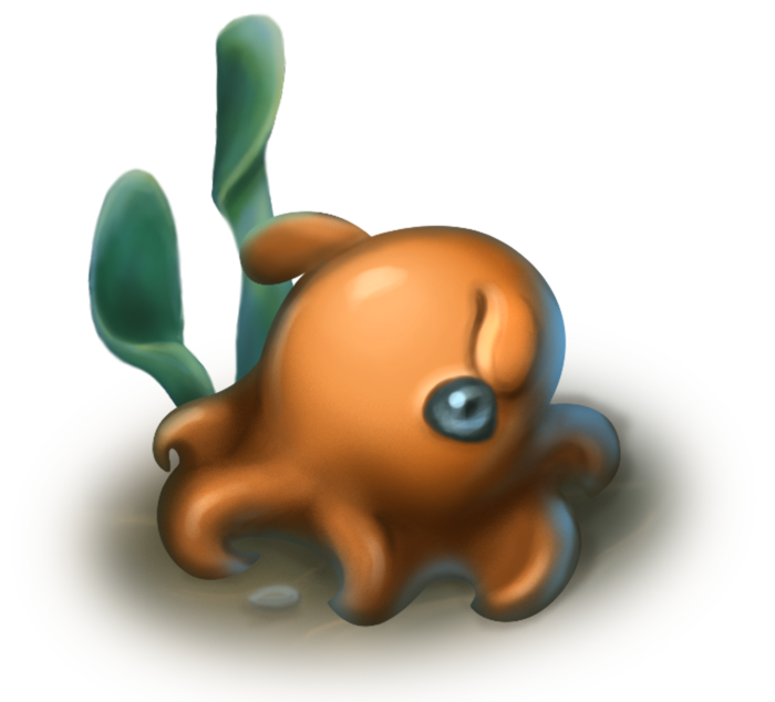 Иллюстрация Octopus в стиле 2d | Illustrators.ru