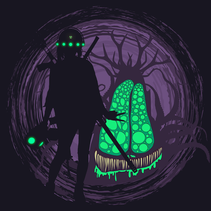 Иллюстрация Monsters Control в стиле компьютерная графика