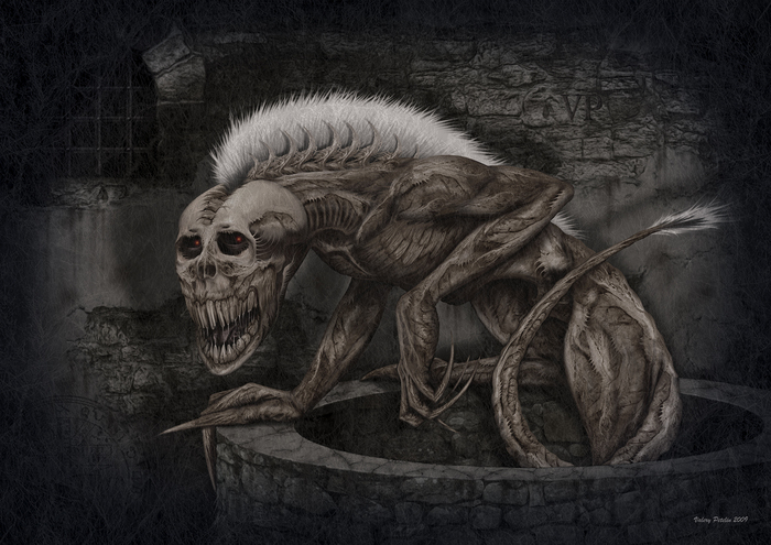 Иллюстрация Модель Пикмана в стиле 2d | Illustrators.ru