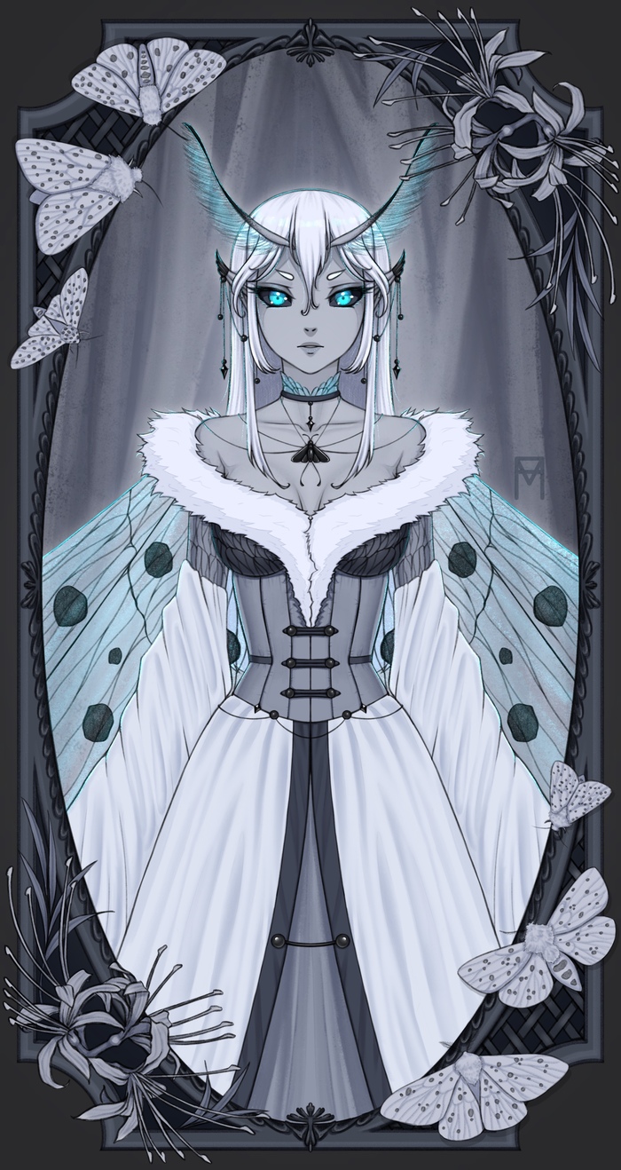 Иллюстрация Moth в стиле 2d | Illustrators.ru