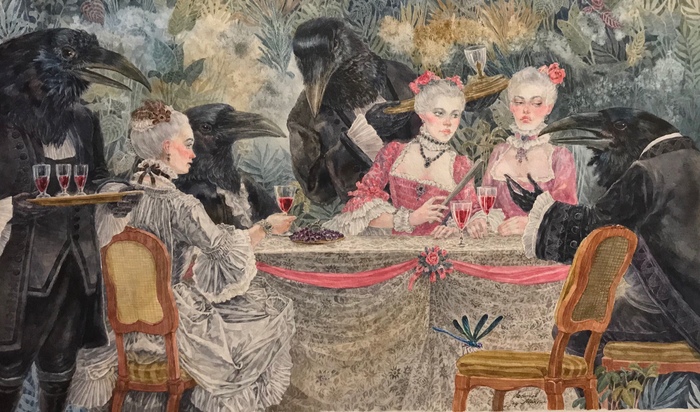 Иллюстрация «Apéritif» | Illustrators.ru