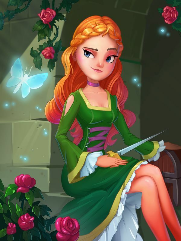 Иллюстрация Сокровище под защитой в стиле 2d | Illustrators.ru