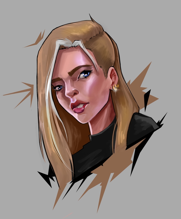 Иллюстрация Self Portrait в стиле game dev | Illustrators.ru