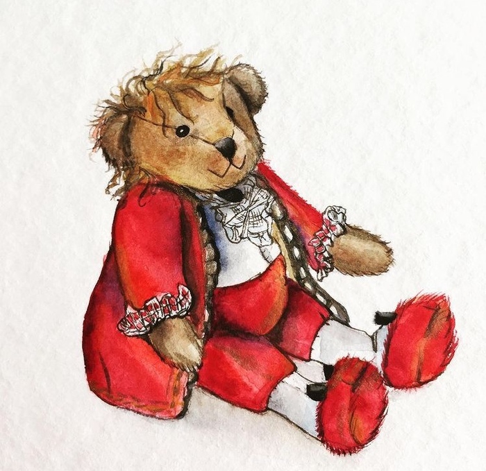 Иллюстрация Wofly (Вольфганг Амадей Моцарт) игрушка