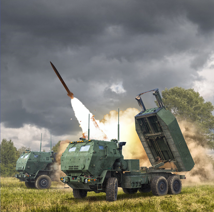 Иллюстрация M142 HIMARS в стиле 2d | Illustrators.ru